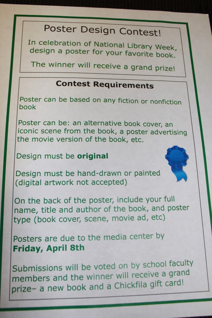 Media center holds poster contest - The Mycenaean