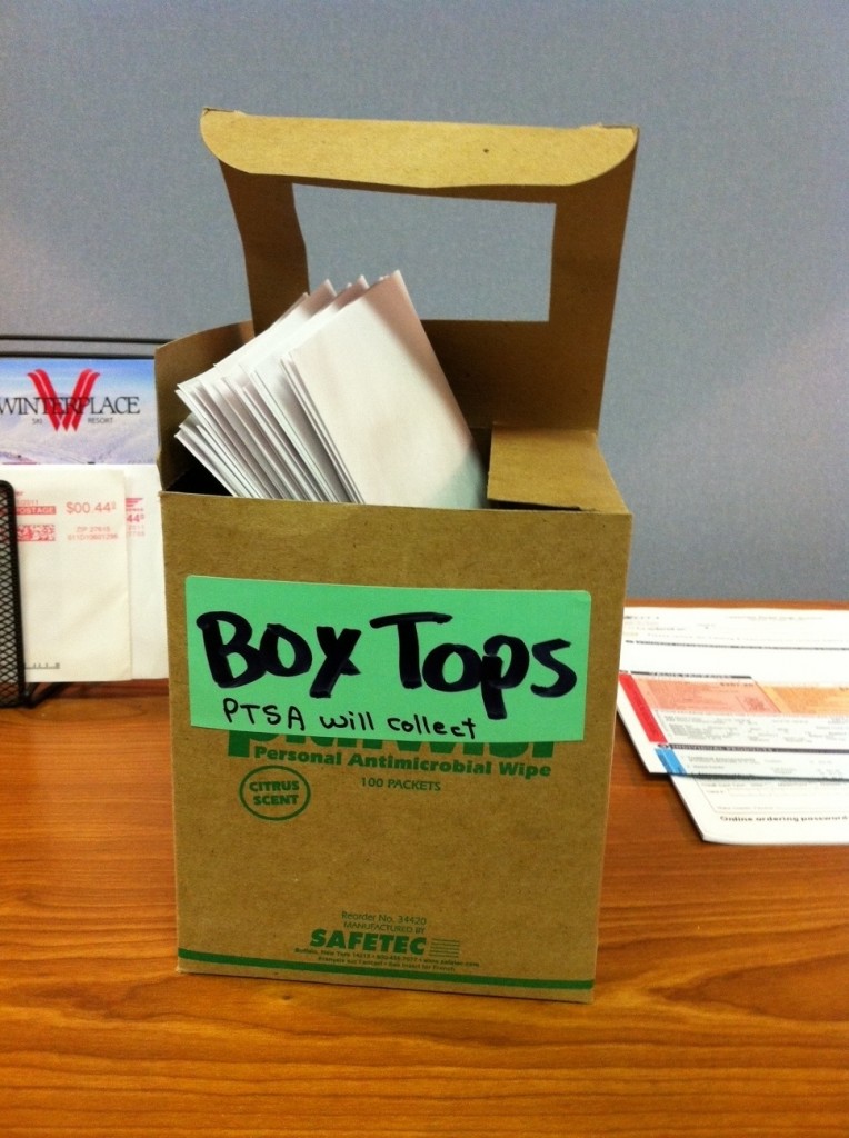 Leesville works together to collect box tops - The Mycenaean
