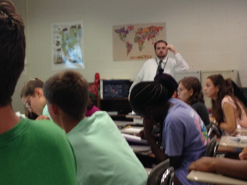 Wade, Newest History Teacher at LRHS, is Living His Dream - The Mycenaean