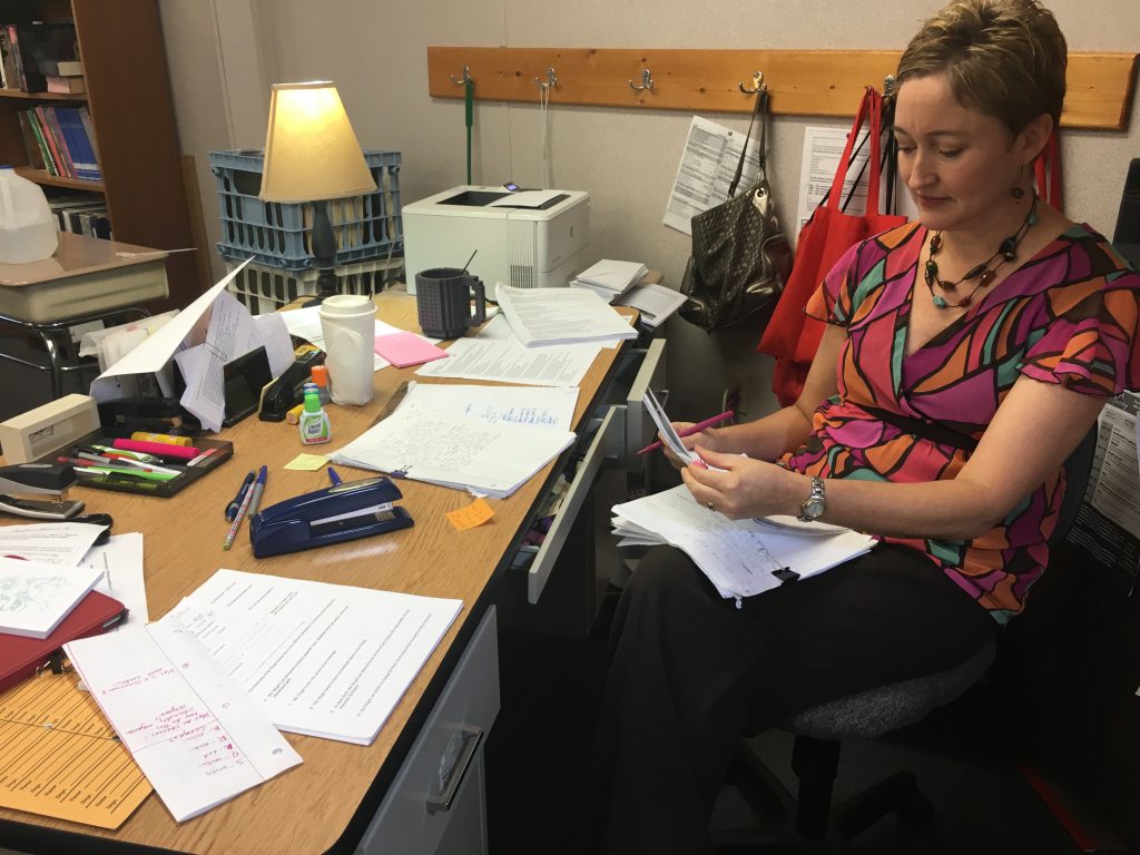 The Excellence in Teaching Award: Mrs. Scioli’s finely tailored suit ...
