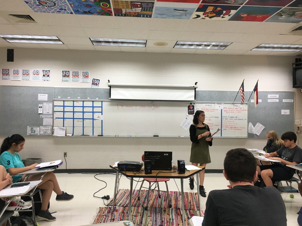 Celeste Castillo Joins the Leesville Faculty - The Mycenaean