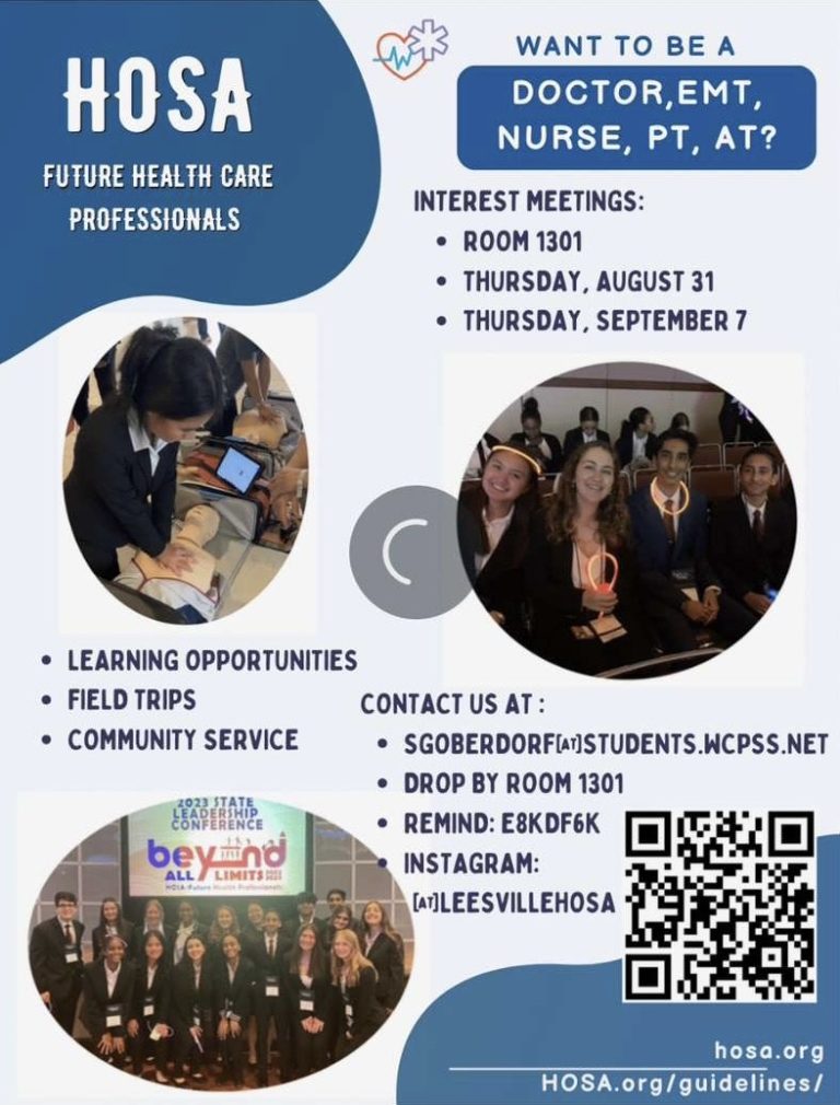 HOSA club at Leeville - The Mycenaean