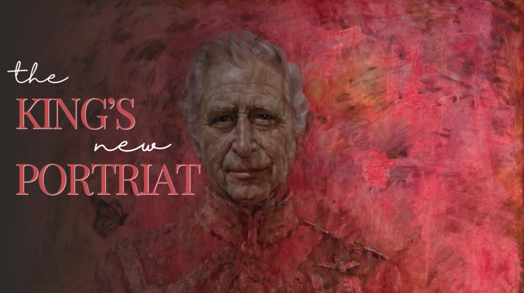 The first official portrait of King Charles III was revealed at ...